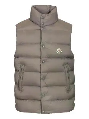 Moncler Tibb Quilted Gilet - Grey