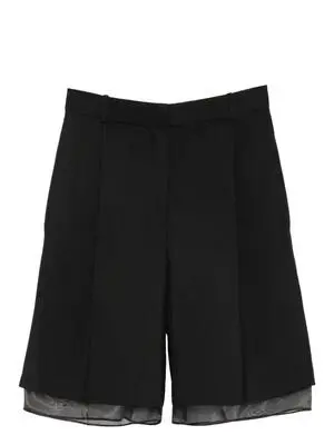 RÓHE Róhe Tailored Shorts With Organza Trim