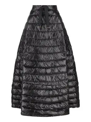 Herno Quilted Maxi Skirt - Black