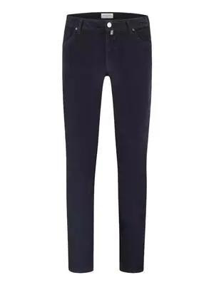 Jacob Cohen Corduroy Slim-fit Trousers - Blue
