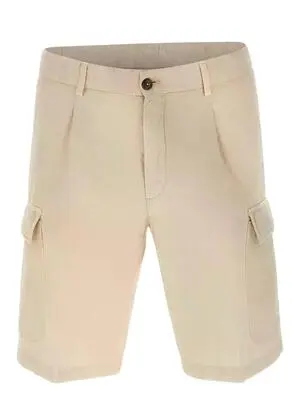 BRIGLIA 1949 Newport Cargo Shorts - Neutrals