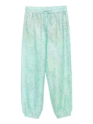 Christopher Esber Light Leak Jacquard Trousers - Green