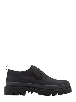 Clarks Clarks Originals Badell Lace Round-Toe Derby Shoes Black