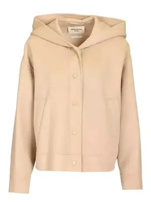 Max Mara Hooded Neck Jacket - Neutrals