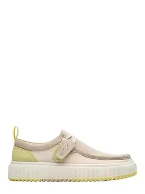 Clarks Torlite Lo Lace-up Suede Sneakers - Neutrals