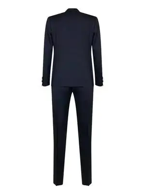LARDINI Single-breasted Peak-lapel Suit - Blue