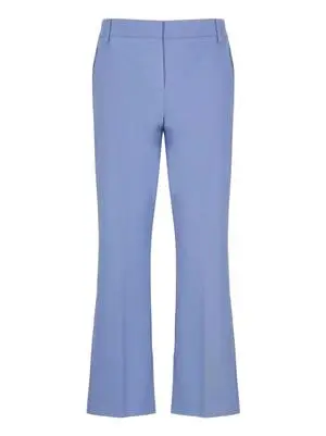 EMME Pressed Crease Trousers - Blue