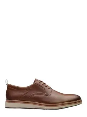 Clarks Chantry Lo Leather Lace-up Derby Shoes - Brown