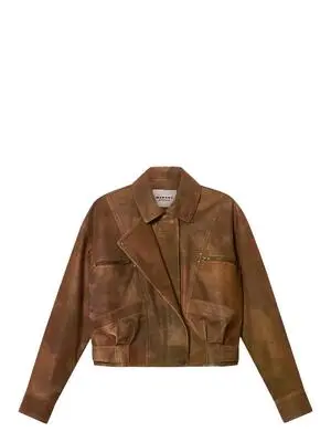 MARANT ETOILE MARANT ÉTOILE Distressed Paneled Jacket