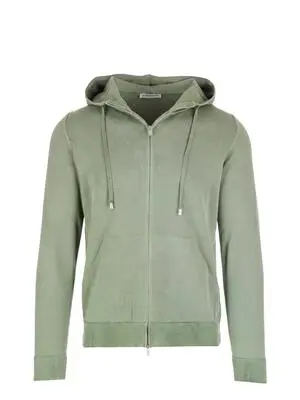 AL DUCA D’AOSTA 1902 Zip-up Hoodie - Green