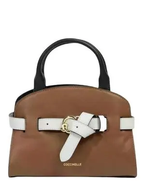 COCCINELLE Buckle-detail Shoulder Bag - Brown