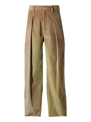 JW Anderson Single-pleat Corduroy Trousers - Neutrals