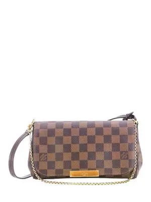 LOUIS VUITTON Favorite Handbag Damier Pm Crossbody Bag - Brown