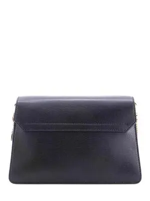 Givenchy Gv3 Flap Bag Leather Suede Small Crossbody - Black