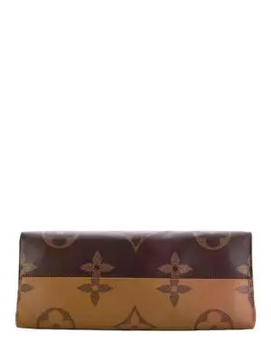 LOUIS VUITTON Louis Vuitton Reverse Monogram Giant GM Onthego Tote Bag Brown