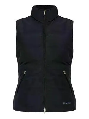 JIL SANDER High-neck Padded Gilet - Blue