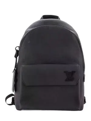 LOUIS VUITTON Aerogram Takeoff Leather Backpack - Black