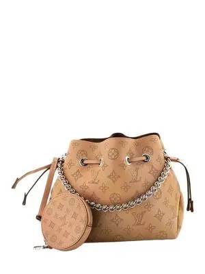 LOUIS VUITTON Louis Vuitton Bella Mahina Leather Bucket Bag