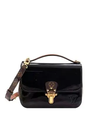 LOUIS VUITTON Cherrywood Handbag Monogram Canvas Bb Shoulder Bag - Black