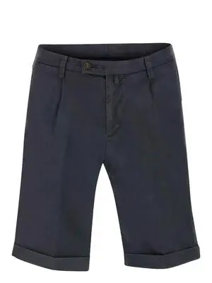 BRIGLIA 1949 Briglia 1949 Turn-up Cuff Tailored Shorts Blue