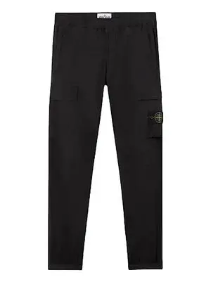 Stone Island Logo-patch Track Pants - Black