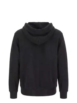 AUTRY Logo-print Drawstring Hoodie - Black