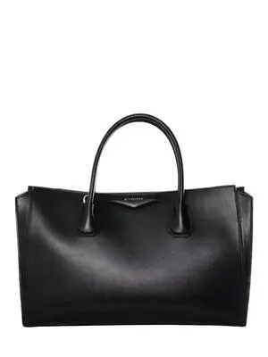 Givenchy Antigona Leather Tote Bag - Black