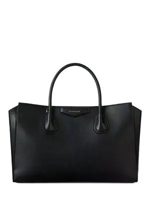 Givenchy Givenchy Antigona Leather Tote Bag Black