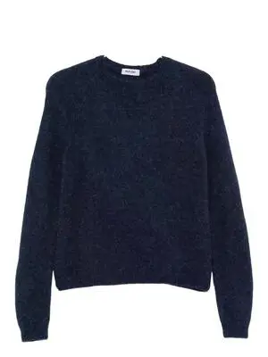 BASE Round Neck Sweater - Blue