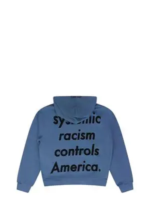 DENIM TEARS X Arthur Jafa Graphic Print Hoodie - Blue