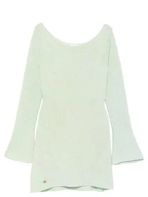 ASTA RESORT Asta Resort Maya Sequin-Embellished Mini Dress Green
