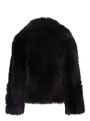 BLANCHA Toscana Shearling Long-Sleeve Jacket