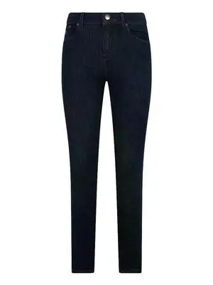 MOORER Five-pocket Slim Fit Jeans - Blue