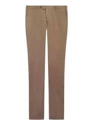 PT TORINO Slim-fit Tailored Trousers - Brown