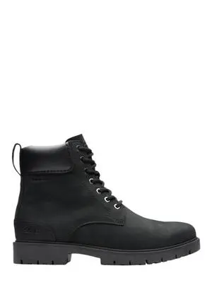 Clarks Rossdale Hi Lace-up Boots - Black