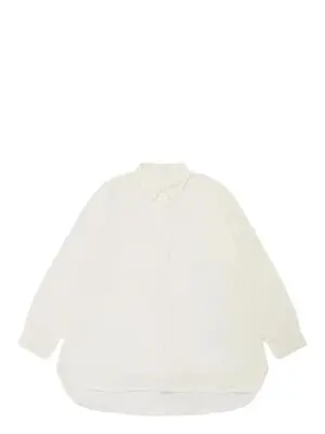 CASEY CASEY Clothilde Curved Hem Shirt - Neutrals