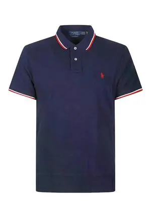 Polo Ralph Lauren Logo-embroidered Polo Shirt - Blue