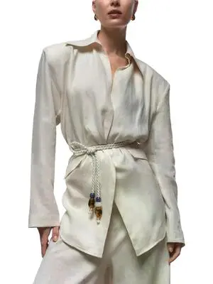 CAYET Julia Overshirt - Neutrals