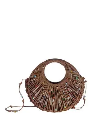 HIBOURAMA Jaya Clutch Bag - Brown