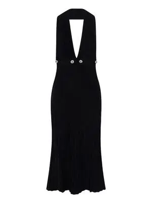 CAYET Tatjana Midi Dress - Black