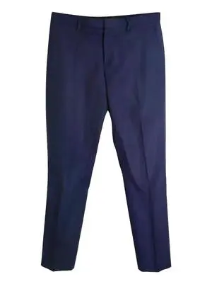 Burberry Tailored Wool Trousers - Blue