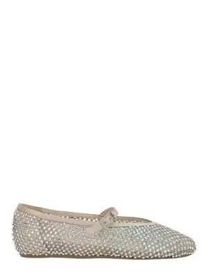 LE SILLA Embellished Ballet Flats - Neutrals
