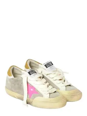 GOLDEN GOOSE Superstar Star Patch Sneakers - Grey