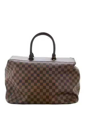 LOUIS VUITTON Greenwich Damier Pm Travel Bag - Brown