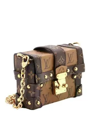 LOUIS VUITTON Essential Trunk Nm Clutch Bag - Brown