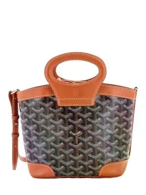Goyard Beluga Mini Tote Bag In Coated Canvas - Black