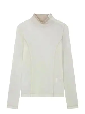 STUDIO TOMBOY High-neck Long-sleeve T-shirt - Neutrals