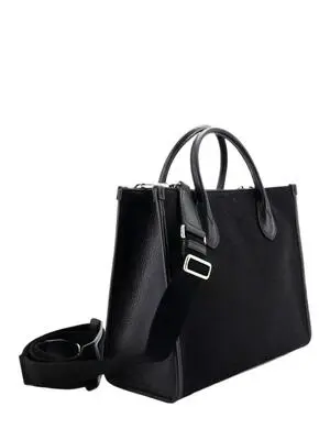 Gucci Convertible Jumbo Gg Canvas Small Tote Bag - Black