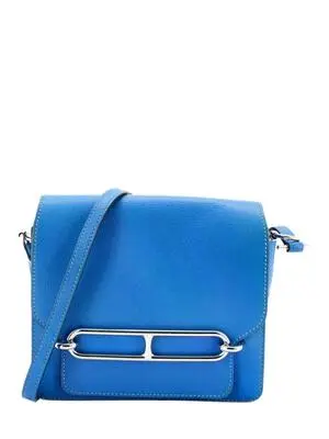 Hermès Roulis Bag Evercolor 18 Crossbody Bag - Blue