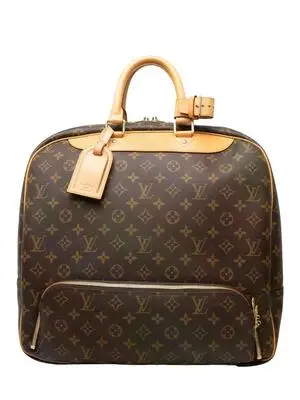 LOUIS VUITTON Monogram Canvas Evasion Travel Bag - Brown